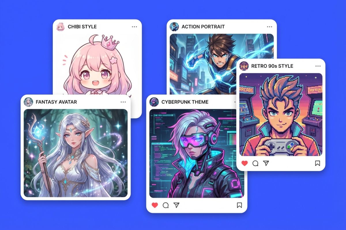Anime PFP Maker: Design Unique Avatar
